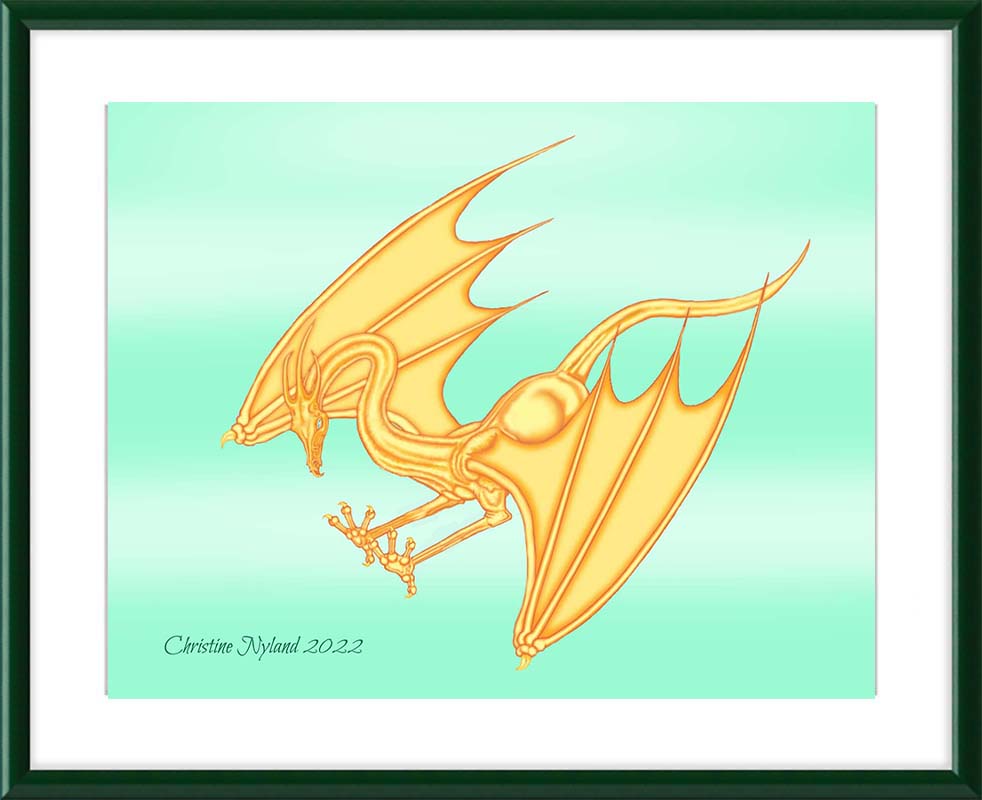 Fire Lizard – The Art of Christine Nyland